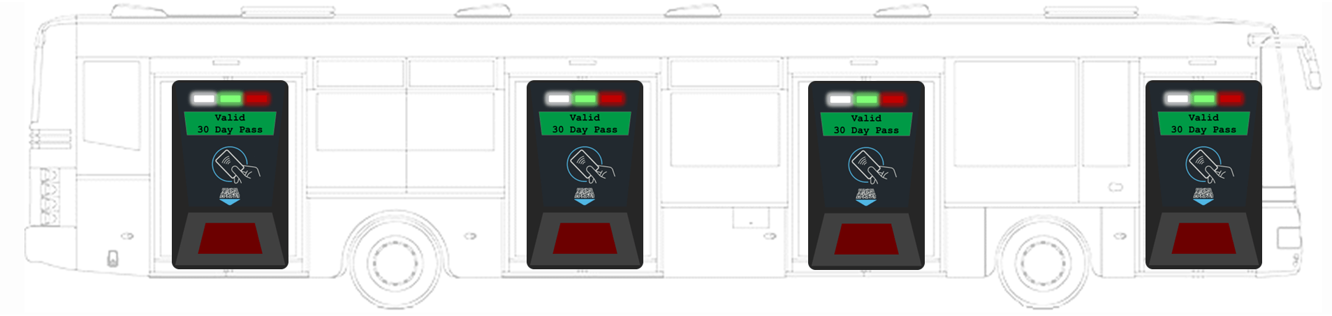 TransitFare TF2 Bus Validator